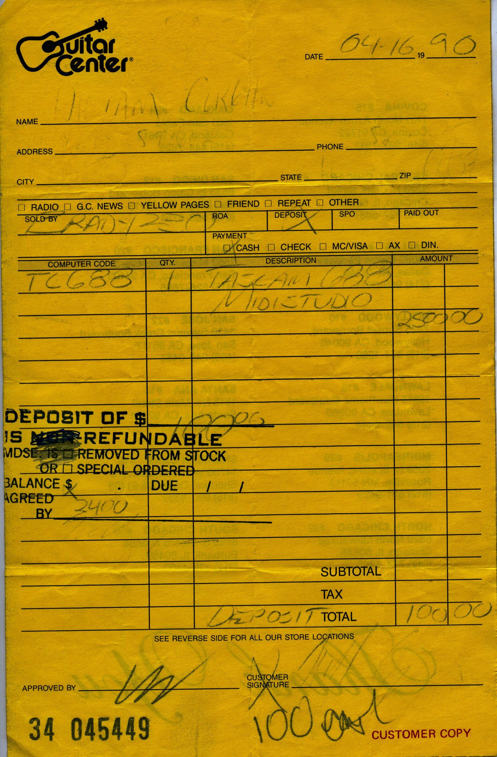 Tascam | The Smashing Pumpkins